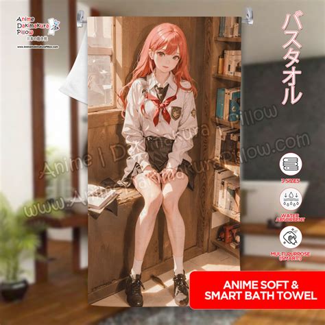 Adp Cute Redhead School Girl 3d Ai Cg Anime Wall Scroll Poster Ero Cg