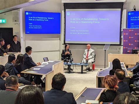 蔡英文倫敦政經學院演說：台灣多次化危機為轉機 對貿易變局有信心 新聞 Rti 中央廣播電臺