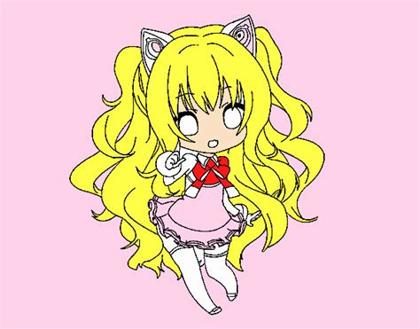 Desenho De Seeu Chibi Vocaloid Pintado E Colorido Por Usuário Não
