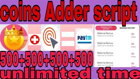 King 👑 Wala App Coin Adder Script In Unlimited Coin Add Full Mod Apk