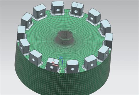 how would i mesh the parts left nx r fea