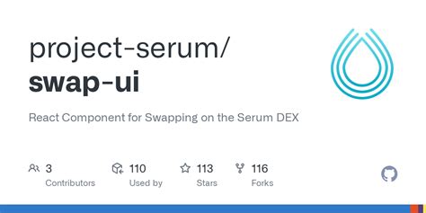 swap ui src index tsx at master · project serum swap ui · github