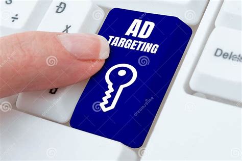 Text Showing Inspiration Ad Targeting Word For Target The Most Receptive Audiences With Certain