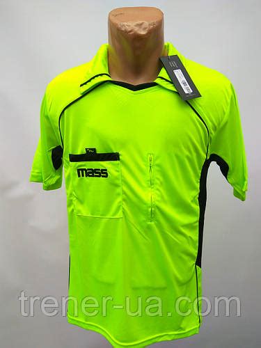 Купить Судейская форма Mass Kit Thunder Giallo Fluo/Nero салатовая ...