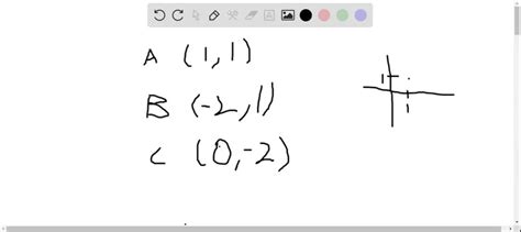 Solvedwrite The Ordered Pairs That Correspond To The Points Labeled A