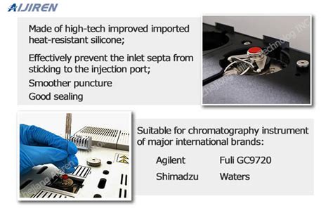 How To Choose 8mm 11mm Agilent Shimadzu High Temperature Gc Septa