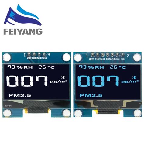 1 3 Oled Module White Blue Color 128x64 1 3 Inch Oled Lcd Led Display