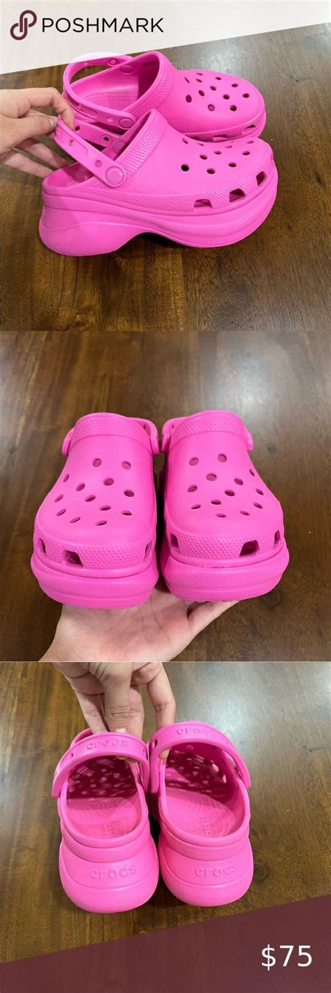 Crocs Classic Bae Clog Platform Shoes Sandals Size 5 Crocs Classic