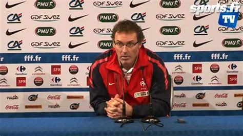 Laurent Blanc évoque Marvin Martin Loïc Rémy Ribéry et Malouda Vidéo Dailymotion