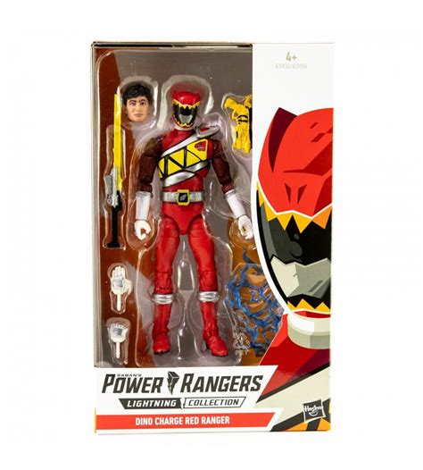 Power Rangers Lightning Collection Dino Charge Red Ranger Visiontoys