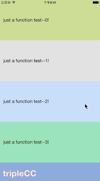 UITableView右侧滚动标签 tripleCC s Blog