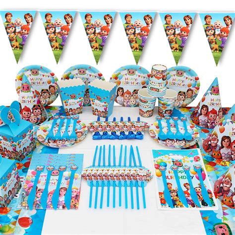 디즈니 생일 파티 일회용 식기 세트 베이비 샤워 소년 소녀 베이비 샤워 생일 파티 장식 용품 Aliexpress