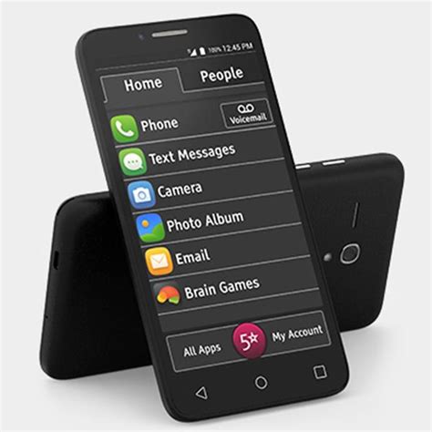 Jitterbug Smart Easy To Use 5 5” Smartphone For Seniors By Greatcall