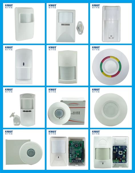 เครื่องตรวจจับ Pir แบบใช้สาย เซ็นเซอร์การเคลื่อนไหวแบบมีสาย เครื่องตรวจจับการเคลื่อนไหวแบบมี