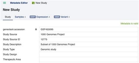 Curator Guide — Genestack User Tutorials 10 Documentation