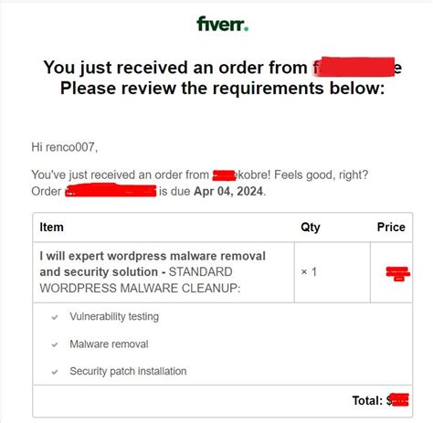 Fiverr Neworder Excitingnews Freelancer Malware Md Mahadi Hassan Renco