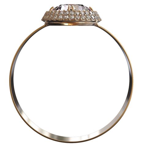 3dpr 002의 보석 반지 3d 모델 10 Max Obj Stl Free3d