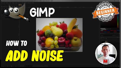 Gimp How To Add Noise YouTube