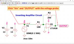 LTspice Transient Analysis Tran Spiceman