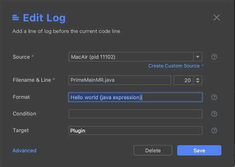 Dynamic Logs Docs