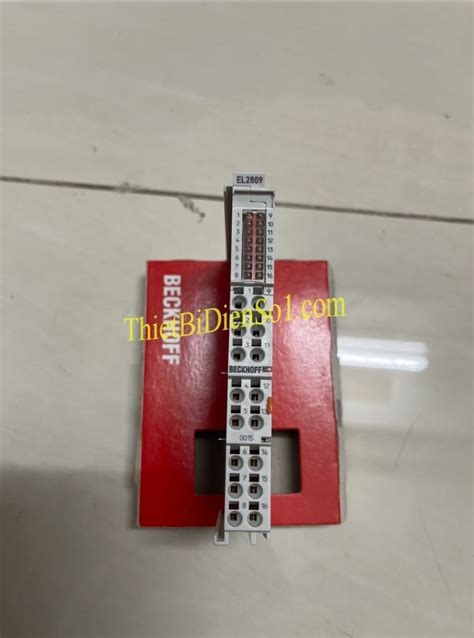 Mô đun Beckhoff El2809 Chuyên Cung Cấp Plc Hmi Servo Biến Tần Chính Hãng