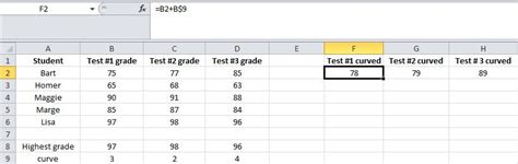 Microsoft Excel Basic Anchoring A Cell To Be Used In Computations