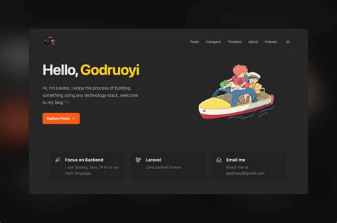 Github Godruoyi Gblog Gblog Is An Open Source Simple And Beautiful Blog Built With Astro