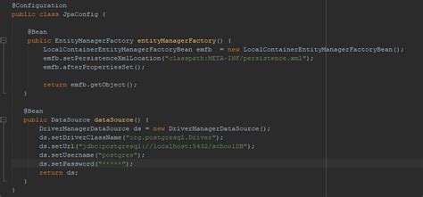 Spring Hibernate Jpa Error Ternalast