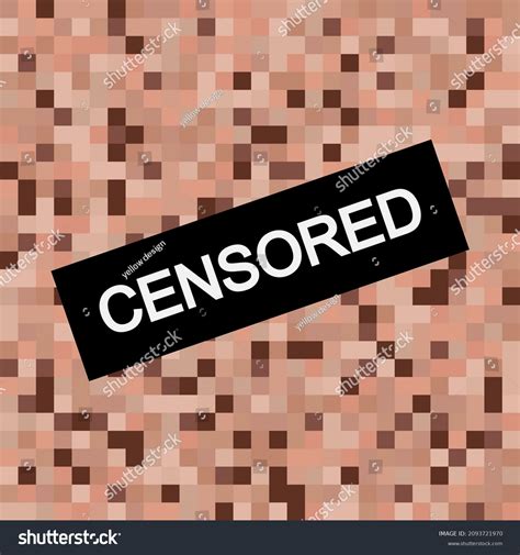 Censored Blur Effect Wallpaper Bar Black Stock Vector Royalty Free