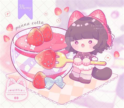 Mini Chibi With Food By Wolffie Li On Deviantart