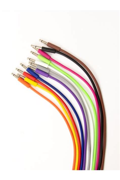 Skinny Patch Cables Purple Modular Addict Synth DIY