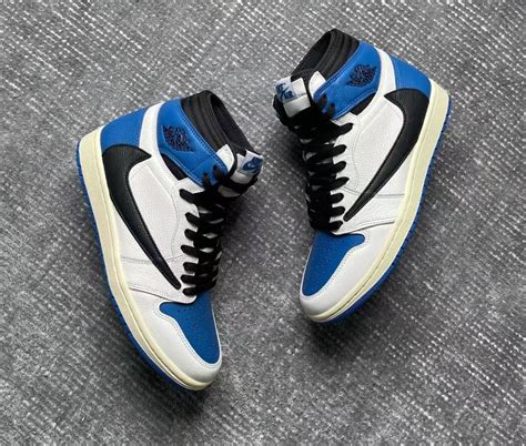 Travis Scott Fragment Air Jordan 1 Military Blue Dh3227 105 Release