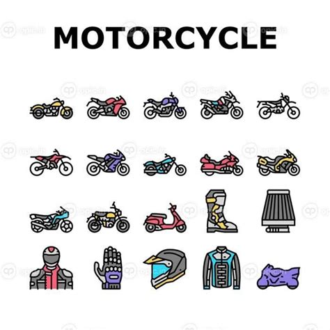 خرید و قیمت دانلود آیکون موتور سیکلت حمل و نقل دوچرخه انواع آیکون