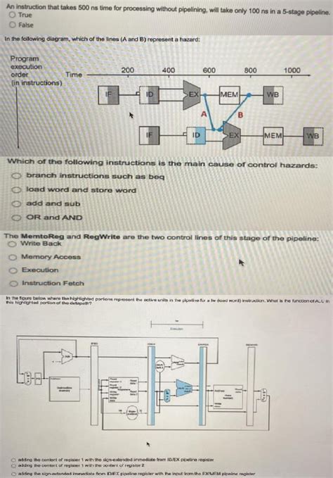 Solved An Instruction That Takes 500 Ns Time For Processing
