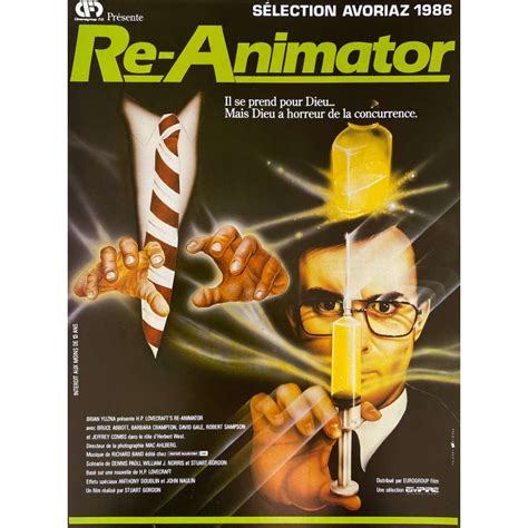 Synopsis Français De Re Animator 21x30 Cm