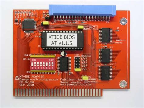 XT IDE Adapter With CPLD Builds Dangerous Prototypes