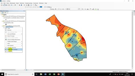 How To Interpolate Datas In Arcgis Youtube
