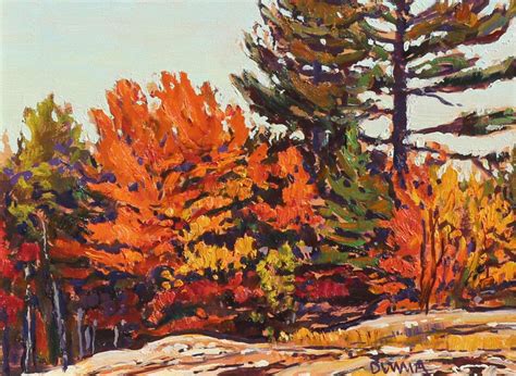 William Bill Duma Autumn Colour Hodgins Art Auctions Ltd