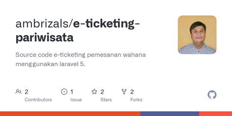 GitHub Ambrizals E Ticketing Pariwisata Source Code E Ticketing