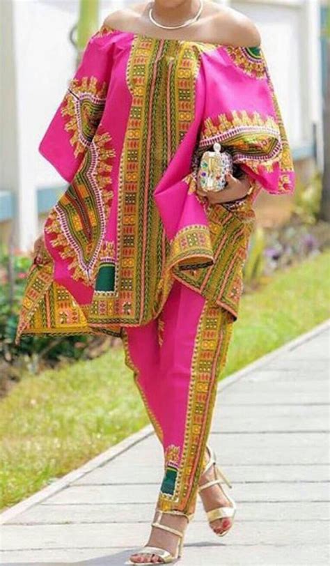 African Print Dashiki Top And Pantsafrican Print Dashiki Gownsafrican