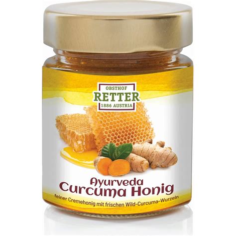 Ayurveda Kurkuma Honing Bio 250 G Obsthof Retter Vitalabo Onlineshop