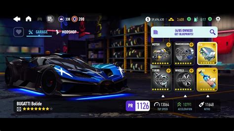 NFS No Limits Bugatti Bolide Stage 7 YouTube