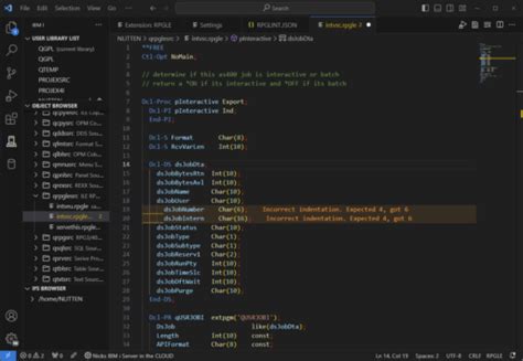 How To Enable Rpg Formatting In Vs Code Aka Linting Nick Litten