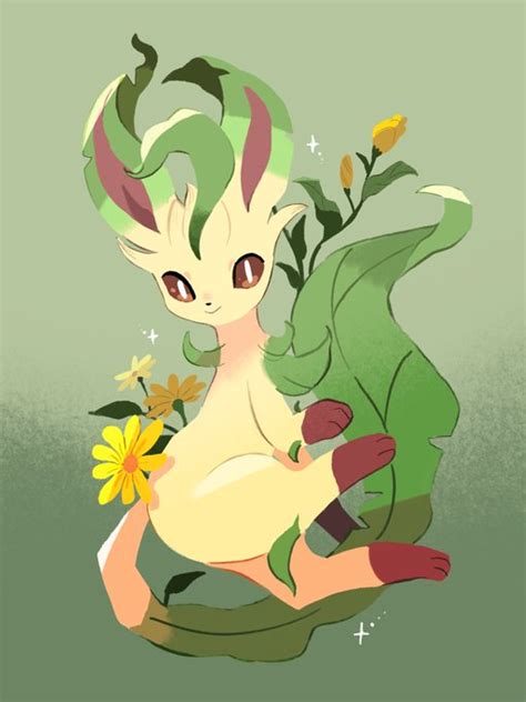 「リーフィア」の画像イラストファンアート人気順