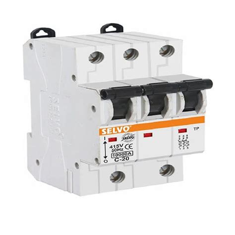 Selvo C A Three Pole Mcb At INR In Noida Selvo Electricals India Pvt Ltd