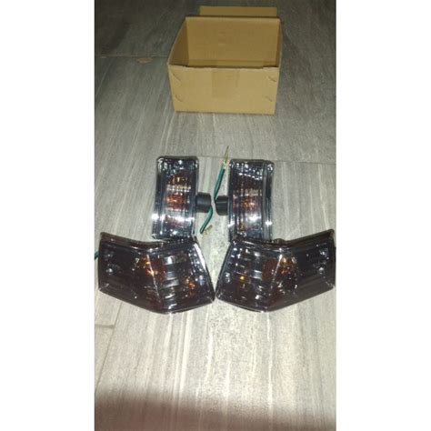 Jual LAMPU SEIN VESPA KLASIK NEW PX SMOKE Shopee Indonesia