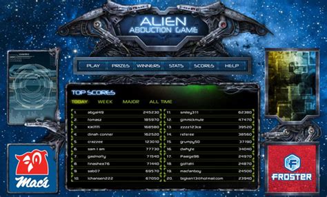 mac s alien abduction game james marshall sr web developer