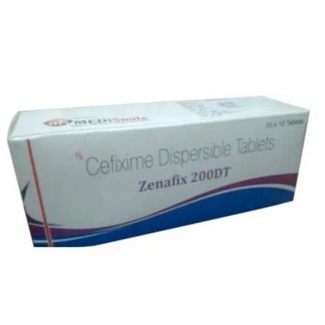 Cefixime Dispersible Tablet Packaging Type Box X Tablet At Rs Strip In Nagpur