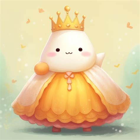Premium Photo There Is A Cartoon Character Dressed In A Yellow Dress