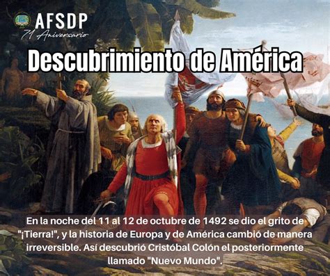12 De Octubre Descubrimiento De AmÉrica Afsdp